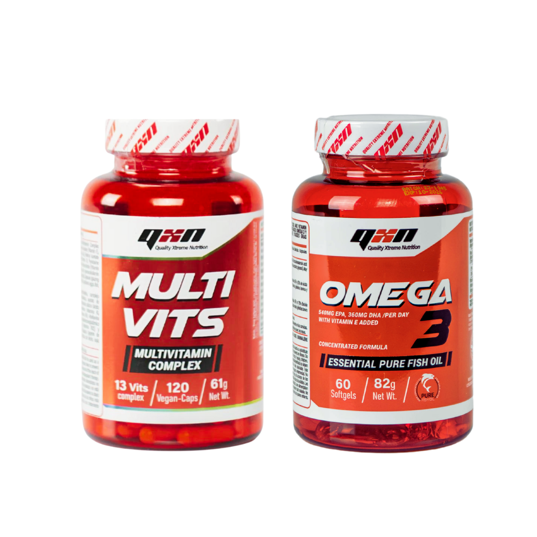 Pack de Multi Vits 120caps + Omega 3 60softgels – ENERGY NUTRITION LP
