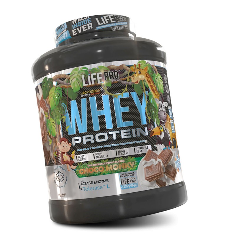 LIFE PRO WHEY CHOCO MONKY 2KG – ENERGY NUTRITION LP