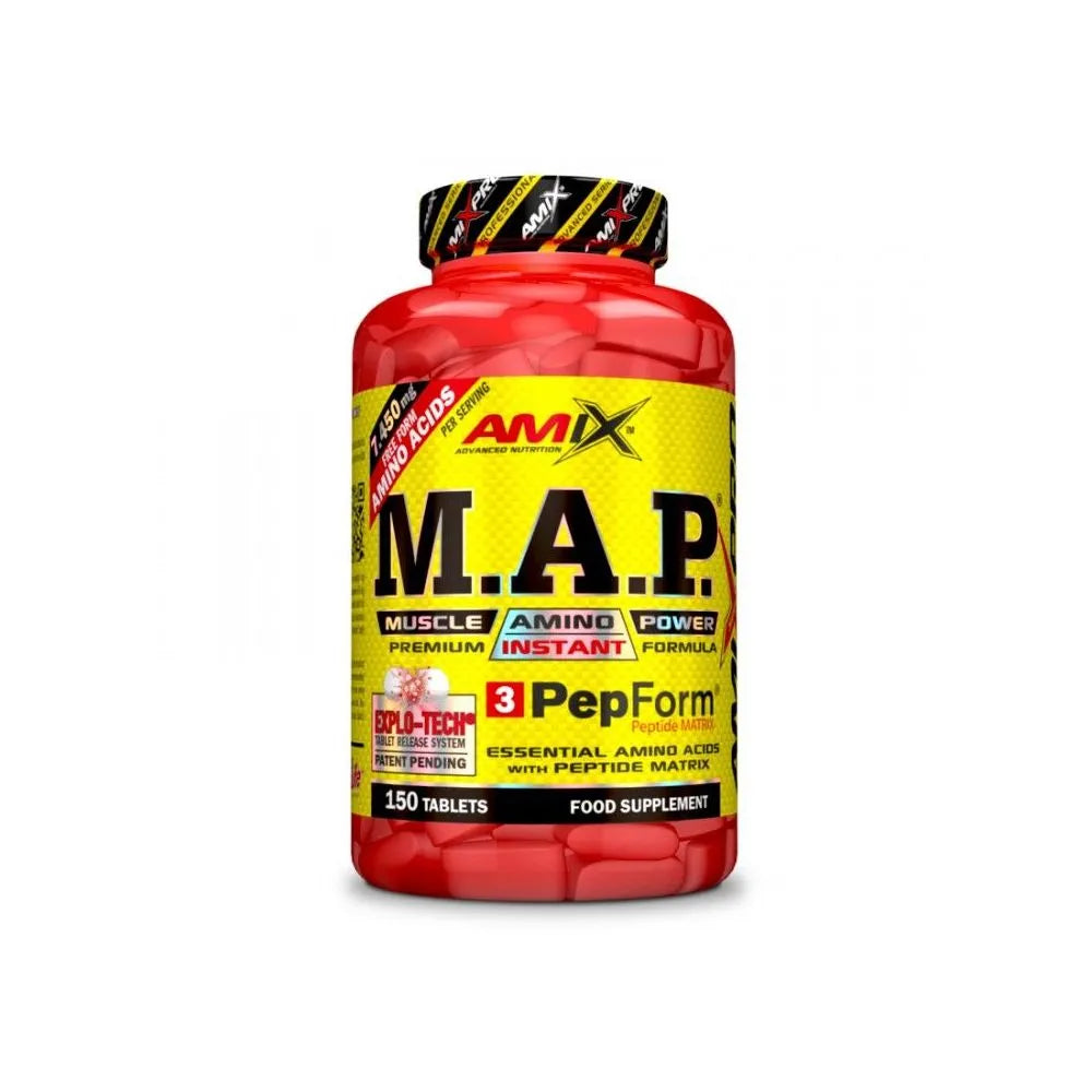 Aminoácidos MAP Muscle Amino Power 150 Tablets – ENERGY NUTRITION LP